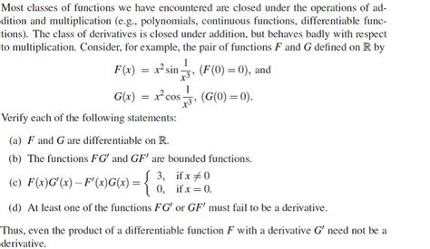 solved most classes of functions we have encountered are