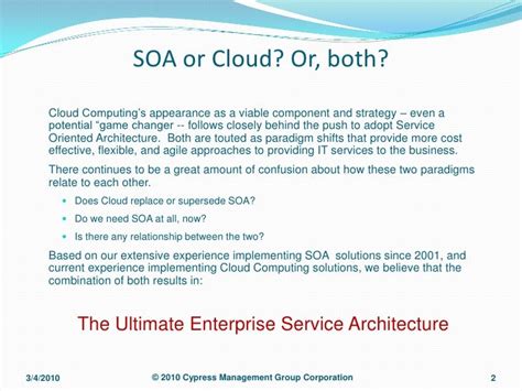 Cloud Soa Enterprise Service Platform