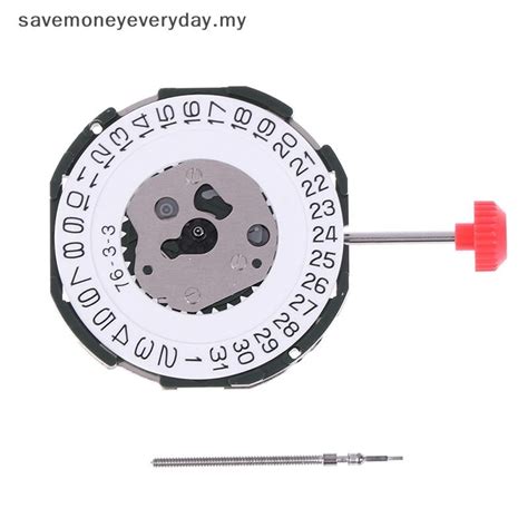 [savemoney] Movement Replacement Watch Date At 3 With Adjust Stem For