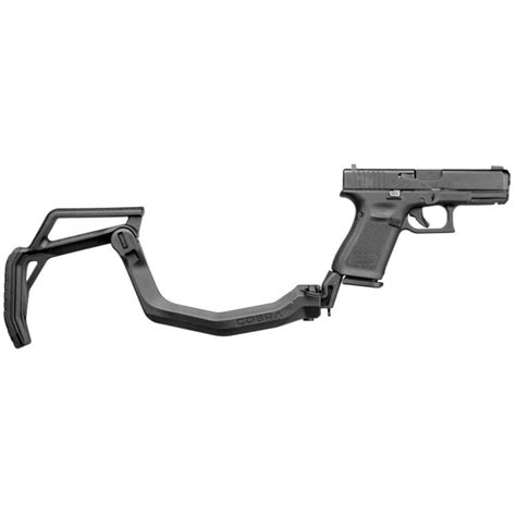 Rtg Parts Cobra Folding Buttstock For Glock Gen 2 5 Quick Detach