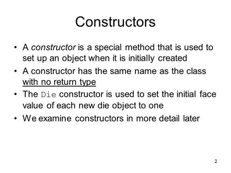 Classes Encapsulation Methods And Constructors Ppt Download