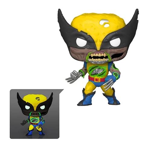 Marvel Zombies Pop Vinyl Figure Wolverine Glow In The Dark
