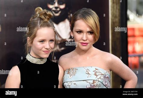 Lulu Wilson Left And Talitha Bateman Arrive At The Los Angeles