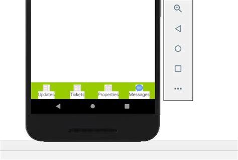 Android BottomNavigationView Bottom Background Is Not Set To ItemBackground Correctly Stack