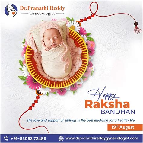 Rakshabandhan Drpranathireddygynecologist Happyrakshabandhan Rakshabandhan2024 Rakhi