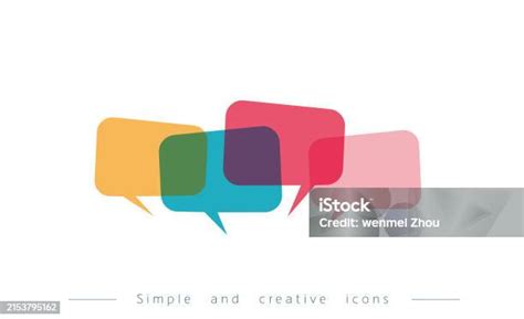 Multiple Dialog Boxes Together Stock Illustration Download Image Now