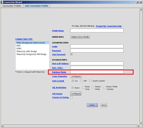 Razorsql Odbc Jawerfocus