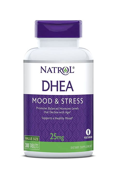 Natrol DHEA, 25 mg - 300 Tablets : Amazon.in: Health & Personal Care