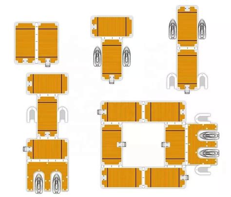 Marine Modular Floating Bridge Pontoon Dock Floating Tent Inflatable Banana Pontoons Tubes Float