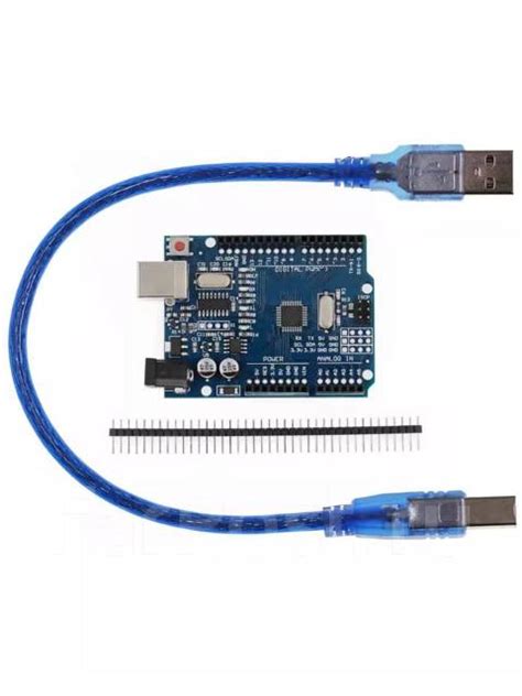 Ардуино Uno R3 кабель Type B Ардуино УНО новый в наличии Цена 450₽ во Владивостоке