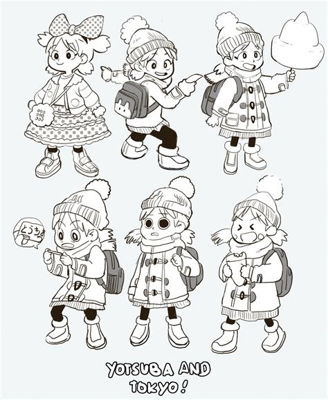 Art Blog Yotsuba Sketch Before Bed