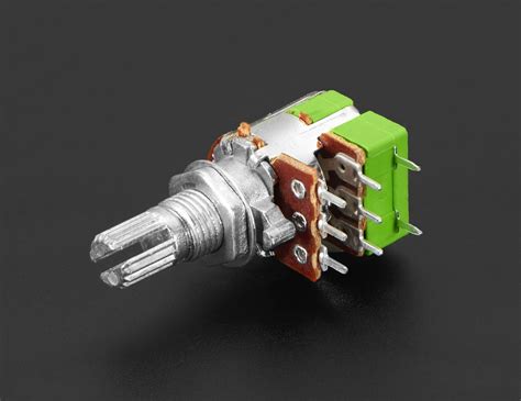 New Products Panel Mount 10k Potentiometers Dual Linear Dual Linear With Switch Right