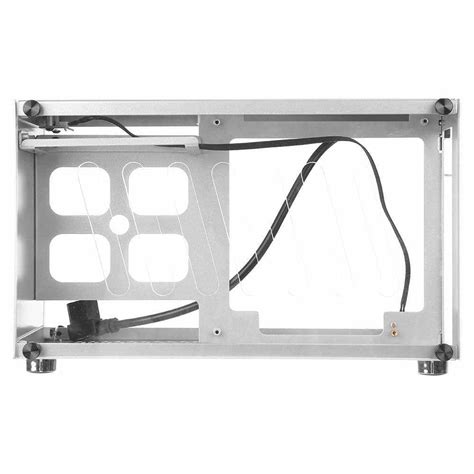 Portable Small Computer Case Aluminum Shell Support Mini Itx Motherborad 300mm Graphics Card