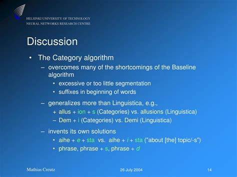 Ppt Induction Of A Simple Morphology For Highly Inflecting Languages Powerpoint Presentation