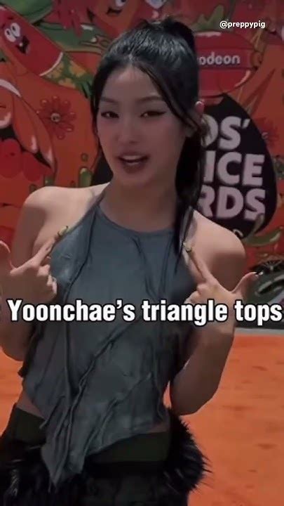 Yoonchae And Her Triangle Tops Against The World 🤝 Youtube
