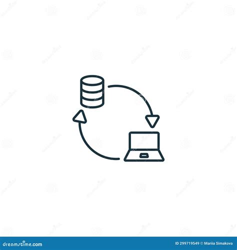 Api Integration Icon Monochrome Simple Sign From App Development