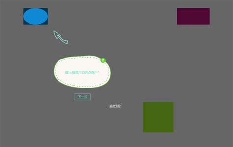 Jquery浮动气泡步骤引导提示代码 弹窗浮层 站长图库