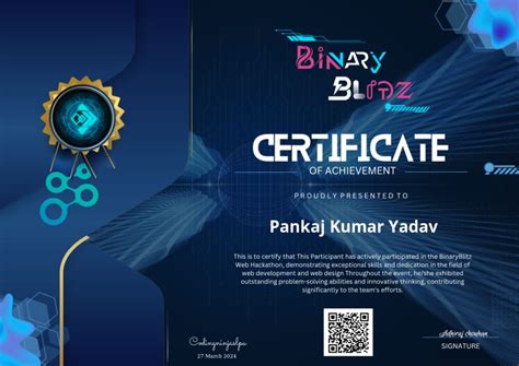 Pankaj Kumar On Linkedin Hackathon Certificateofparticipation Lpu