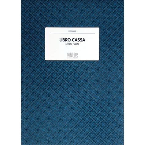 Registro Libro Cassa 17x24 Entrate Uscite 96pagine Vendita Ingrosso
