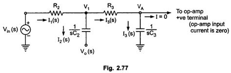 Second Order Low Pass Butterworth Filter Transfer Function