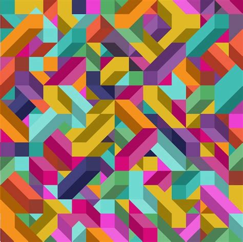 Premium Vector Geometrical Abstract Texture Background With Dynamic