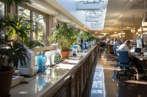 Premium Photo Healthcare Facilitys Administrative Office Generative Ai