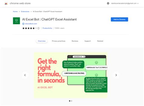 use inteligência artificial no excel formula bot e ai excel bot