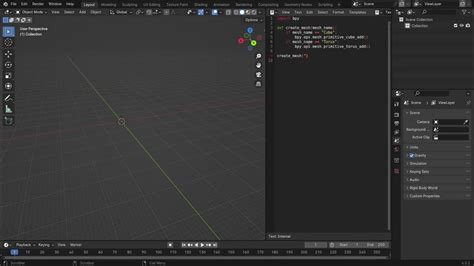 Ep3 How To Add Mesh In Blender Using Python Youtube