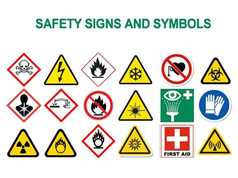 What Do Diffe Safety Signs Mean Infoupdate Org