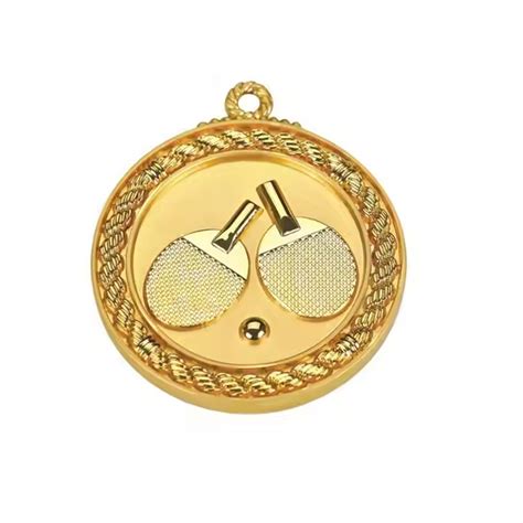 Table Tennis Medal Custom Trophies Awards Medals Manufacturer China