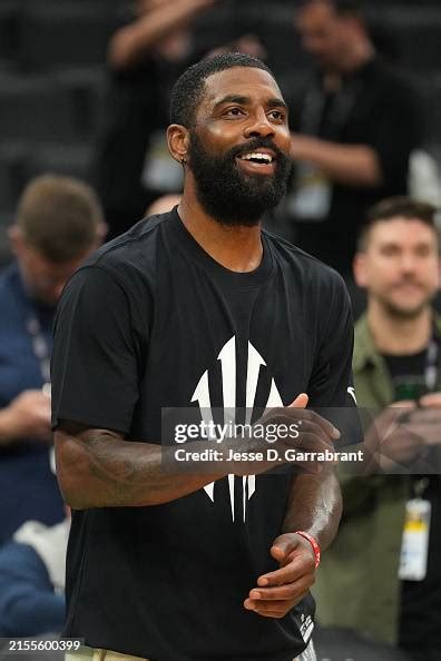 Kyrie Irving Of The Dallas Mavericks Smiles During 2024 Nba Finals