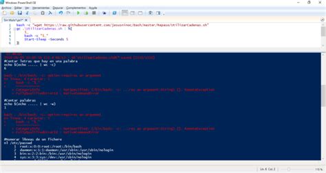 Descargar Un Script En Bash Almacenado En Github Y Ejecutarlo Con Wsl Windows Subsystem For