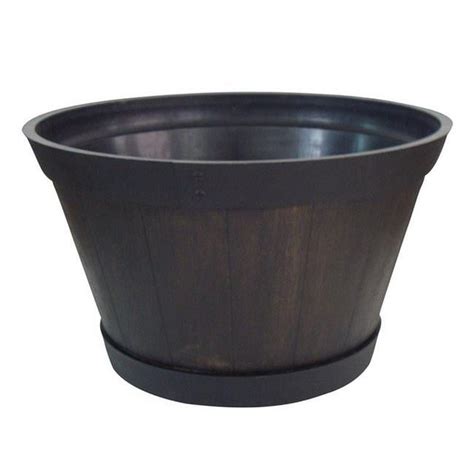 Hdr 474529 155 In Whiskey Barrel Planter