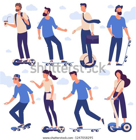 Flat Design Ready Animation Characters Men Stock Vector Royalty Free Shutterstock