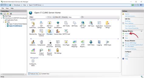 Manually Configuring The Clims Connection To Ingress Open It Online Documentation