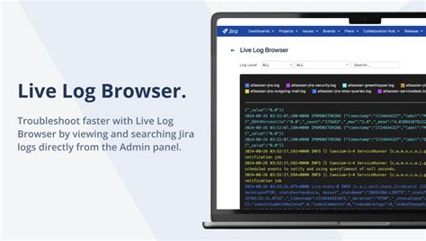 home directory database and log file browser for jira atlassian