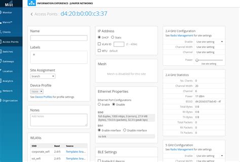 part 2 configure and manage the ex switch and the mist ap in the