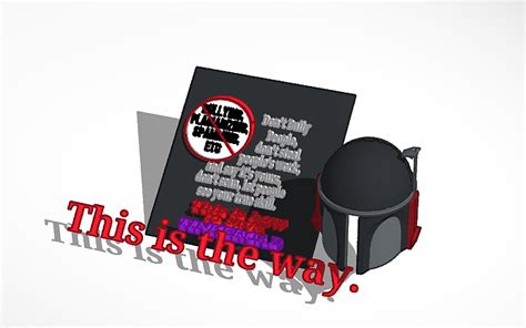 3d Design Please Copy And Spread The Word Tinkercad