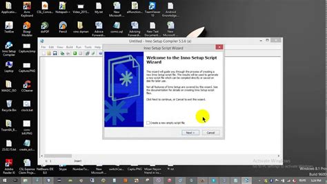 make an exe file youtube