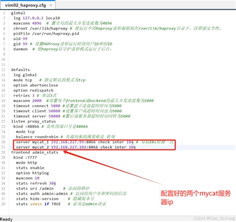 linux中，mycat haproxy keepalived mycat haproxy csdn博客