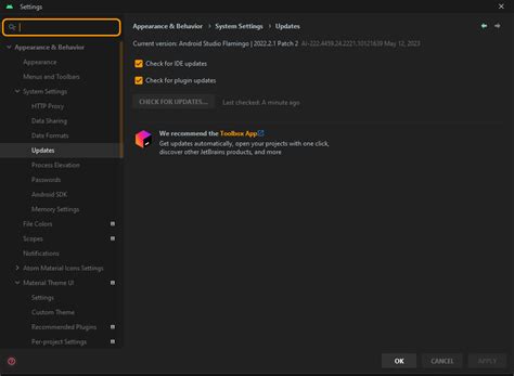 How To Update Android Studio Flamingo To Hedgehog Stack Overflow