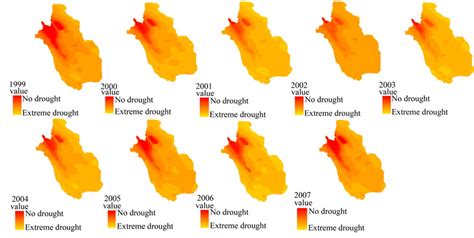 Drought Severity Classes Map Download Scientific Diagram