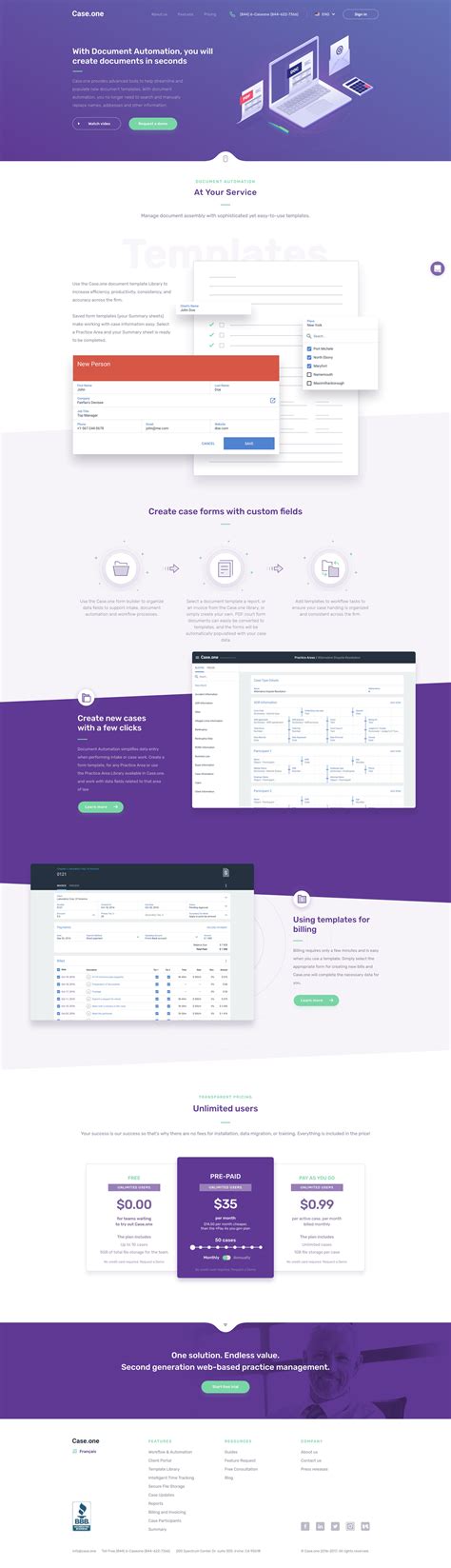 Case One SOTD Best Website Gallery