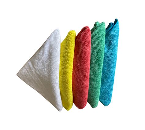 Colour Coded Woven Microfibre Cloth Green 280gm Hhms