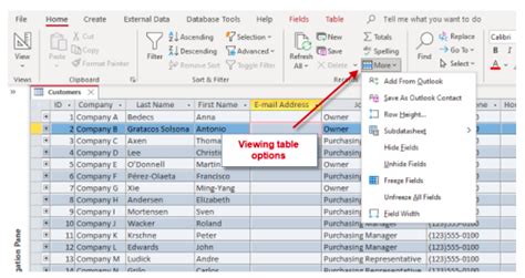 Microsoft Access Table Tips Tricks Guidelines Part Arkware