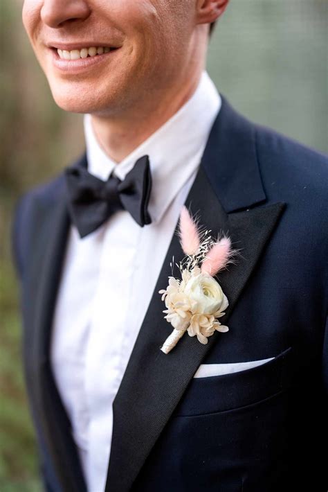 Ring Bearer Boutonniere White Rose