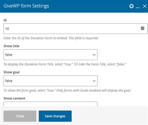 How To Use The Wpbakery Shortcode Mapper With Givewp Shortcodes