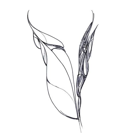 Organic Abstract Drawing By Melih Sancar Saatchi Art