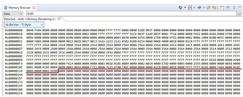 tms320f28379d reserved ram memory map for cpu2 c2000