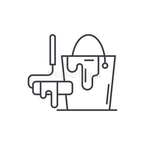 Production Team Vector Line Icon Linear Concept Outline Sign Symbol